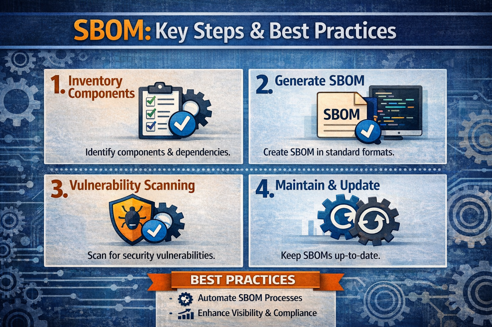 SBOM Implementation Explained: Key Steps, Challenges…